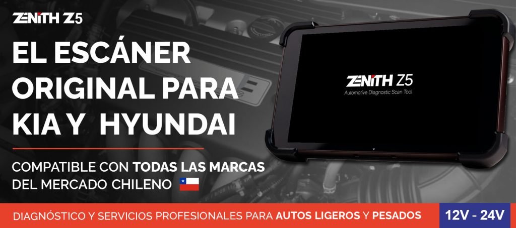 SCANNER AUTOMOTRIZ G-SCAN ZENITH Z5 - Chilelift